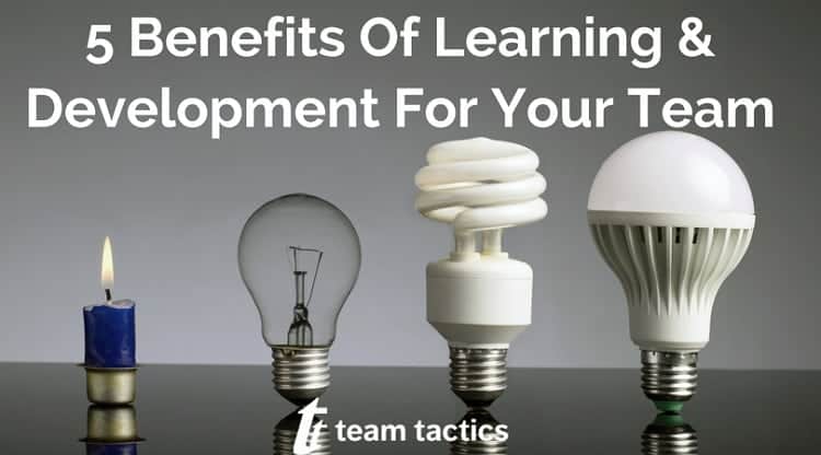 5 Ways “Learning & Development” Can Elevate Team Performance | Team Tactics