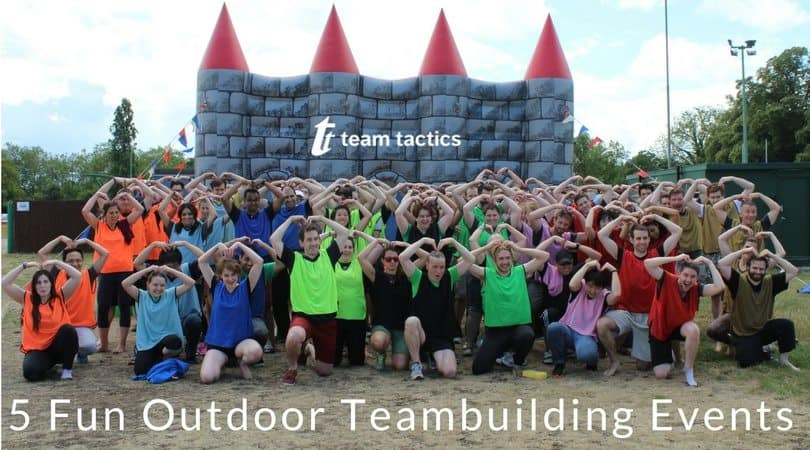 5 Fun Outdoor Team Building Activities | Team Tactics